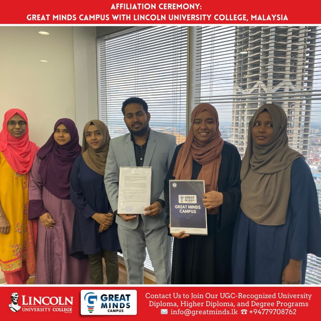 Official Partnership Announcement! Great Minds Campus & Lincoln University College | GREAT MINDS ...
